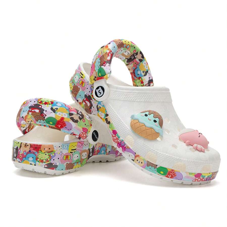 Crocs Chinelo Tipo Clog Squishmallows Estilo Clássico, Unissex, Estilo ...