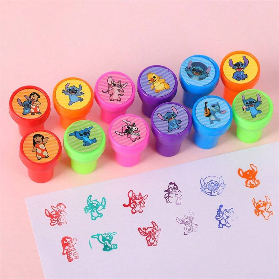 Disney Disney Stitch Cartoon Stamp Toy, Teacher Reward Party Gift ...