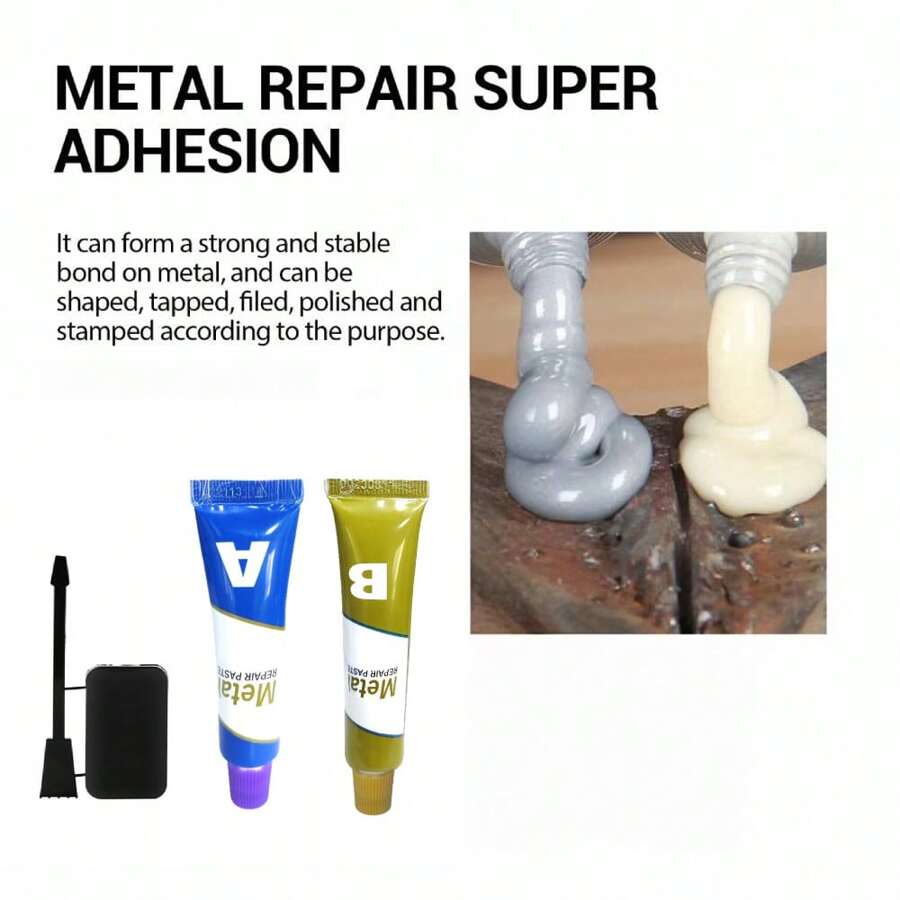 AB Glue, Metal Cast Filling Adhesive Crack Leakage Repair Fast Drying ...