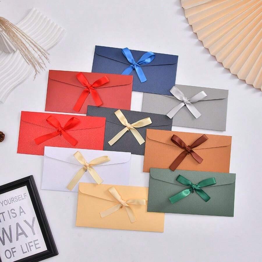10 Pieces Of Colorful Envelopes, Creative And High-End European Style ...