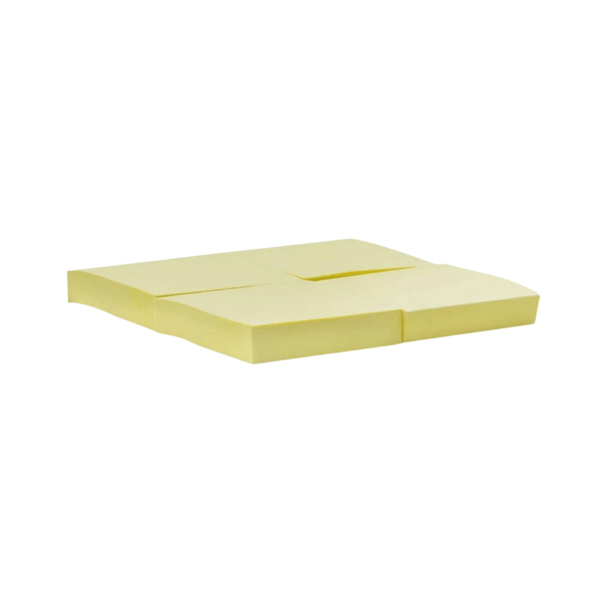 Pastel Yellow Maxprint Sticky Notepad 38mm X 50mm 4 Blocks for Sale ...
