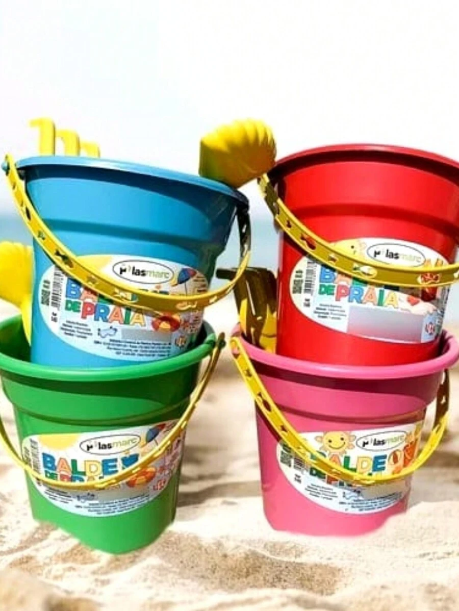 Sand Bucket Beach Bucket For Children With 7 Accessories | SHEIN USA