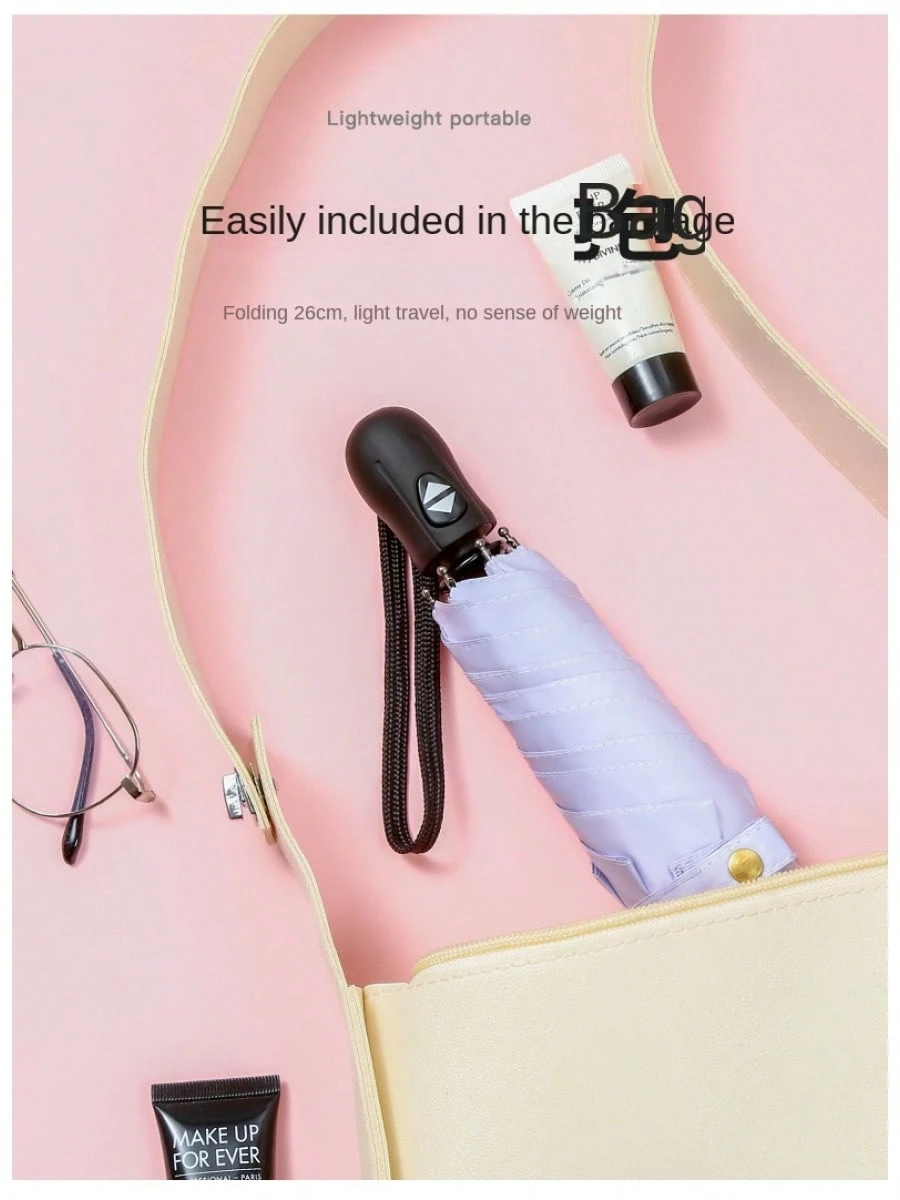 Ombrello pieghevole leggero, completamente automatico, portatile, per ...