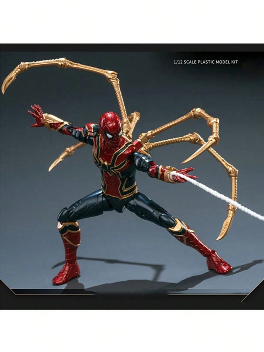 Fond joy Fondjoy 1/12 Iron Spider Assembly Model Kits, Iron Spider ...