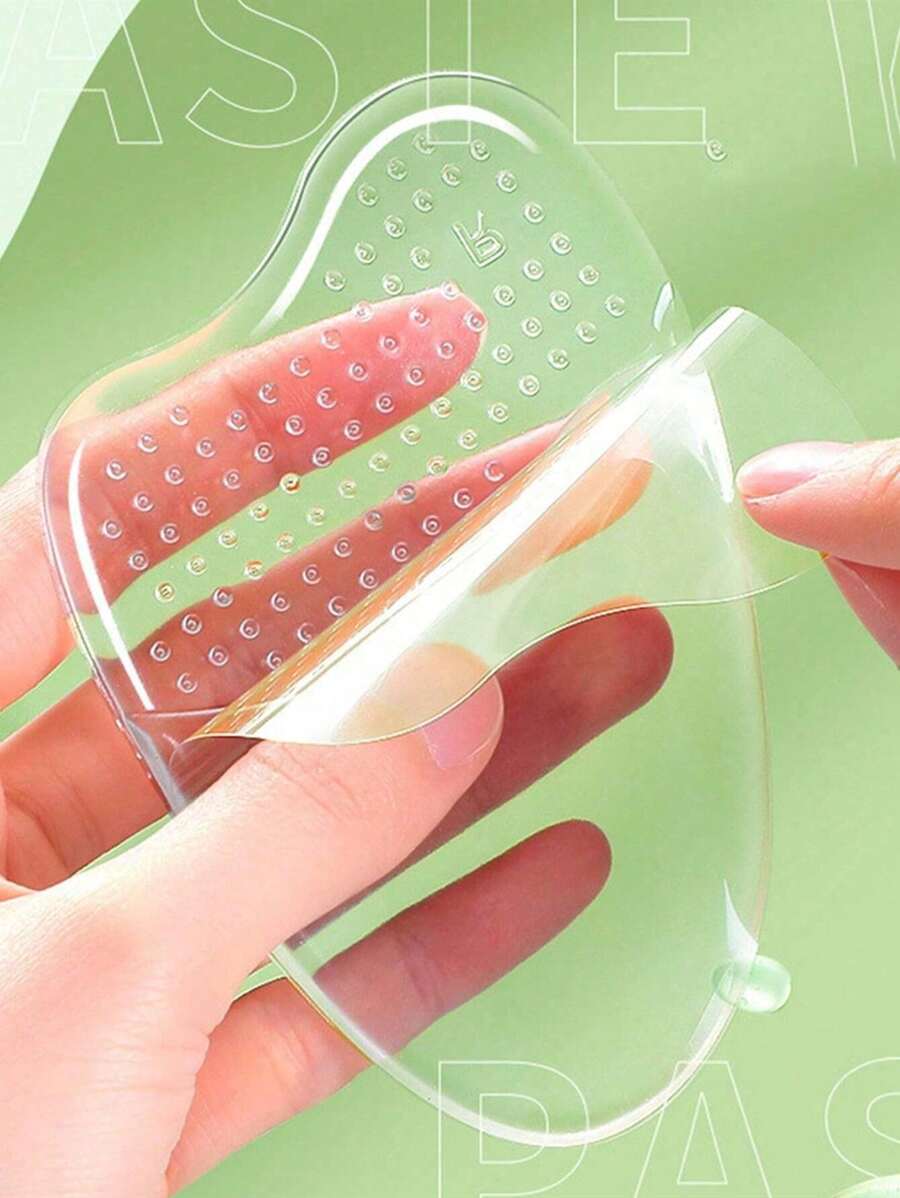 Anti-Slip Shock Absorbing Massage Silicone Gel Front Foot Pad, Toe Cushion Insoles For High ...