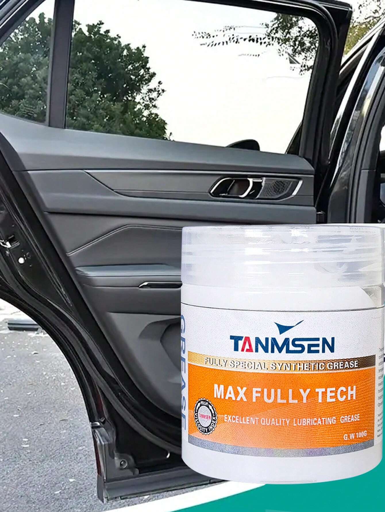 100g Car Grease For Noise Reduction And Rust Prevention, Car Sunroof ...