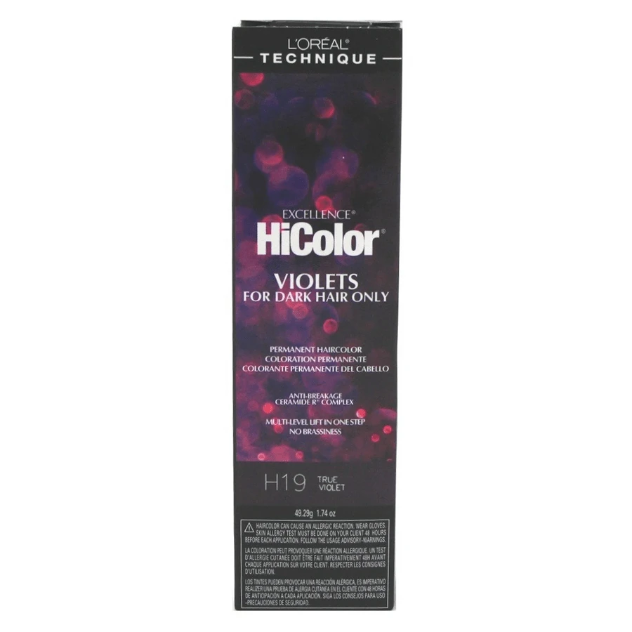 LOREAL L'Oréal Technique HiColor Violet Permanent Hair Color | Anti ...