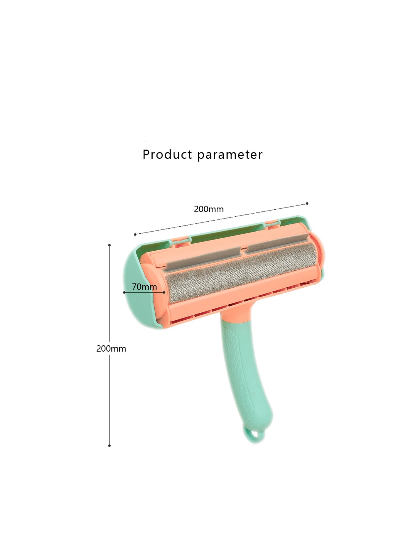 New Lint Remover, Cat & Dog Roller Brush For Static Cling Hair Removal ...