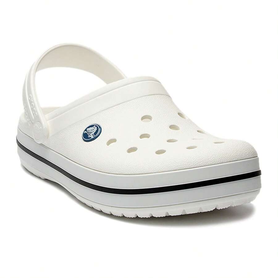 Crocs Hollow Out Clogs Unisex Slip-On Sandal Shoes - 11016-100 | SHEIN UK