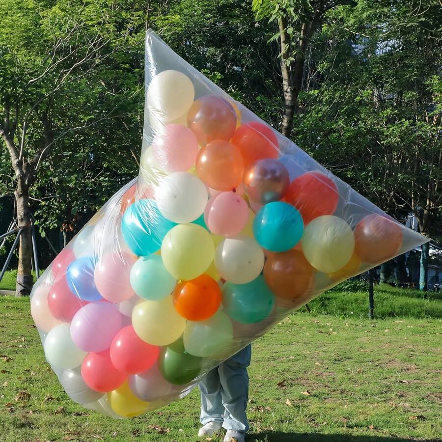 98.4 X 59 Inch (Approx. 250 X 150 Cm) Large Balloon Storage Bag ...