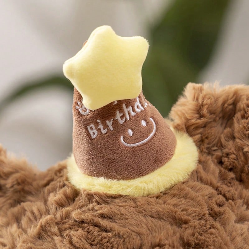 Happy Birthday Bear Holding Cake Stuffed Animals, Kawaii Big Teddy Bear ...