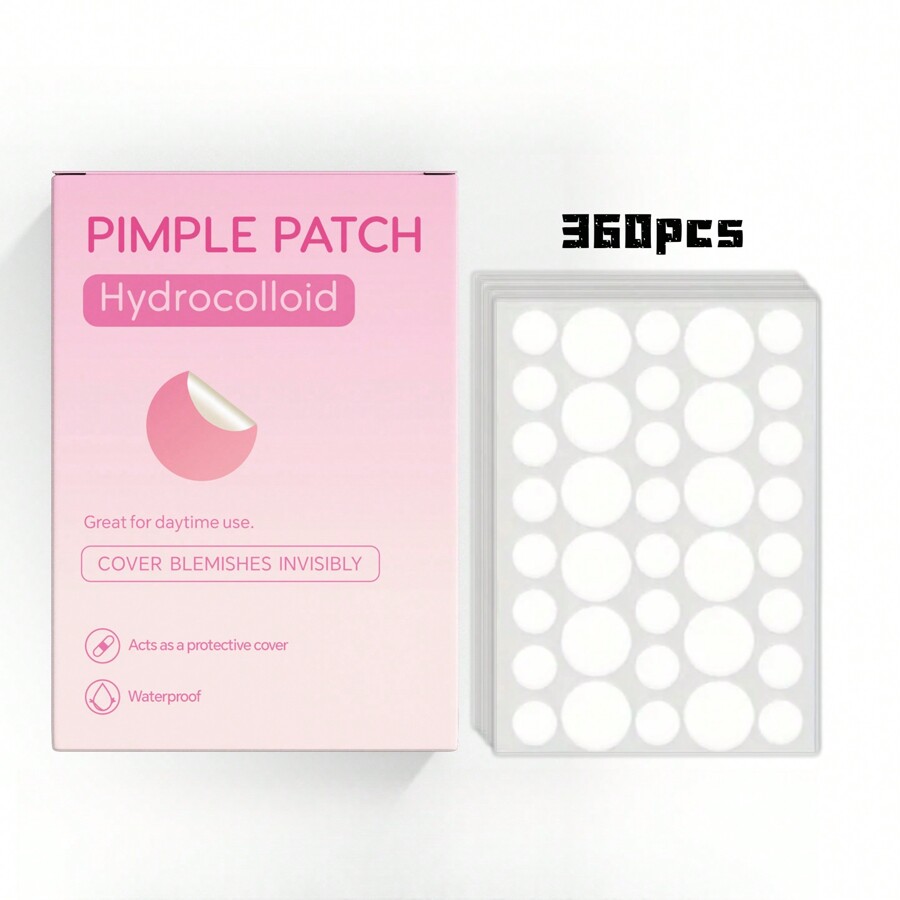 360pcs Acne Pimple Patch, Acne Cover-Up Patch, Ultra-Thin Breathable ...