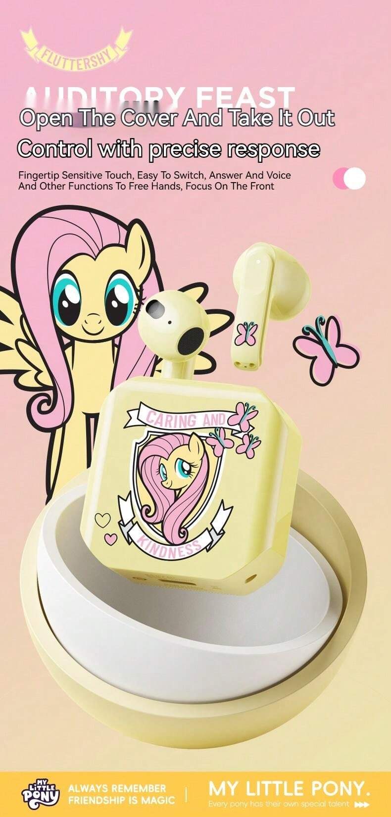 MY LITTLE PONY My Little Pony Academy Series True Wireless Semi-Ear ...