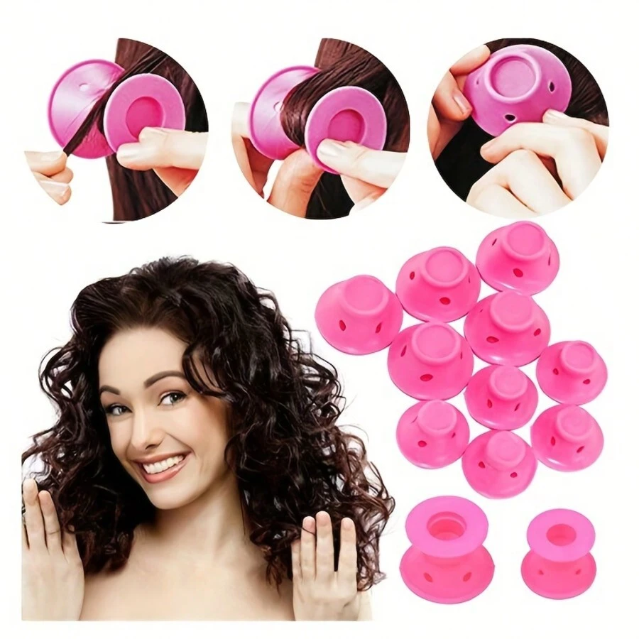 10 sets krultangen zonder hitte voor alle haartypes - krultangen zonder ...