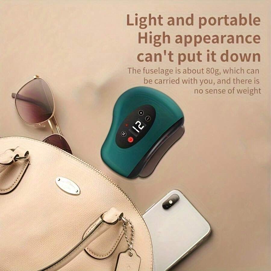 Electric Red Light Thermal Scraping Massage Device, Electric Flat Stone ...