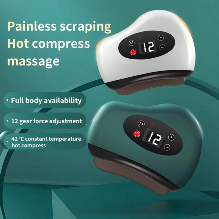 Electric Red Light Thermal Scraping Massage Device, Electric Flat Stone ...