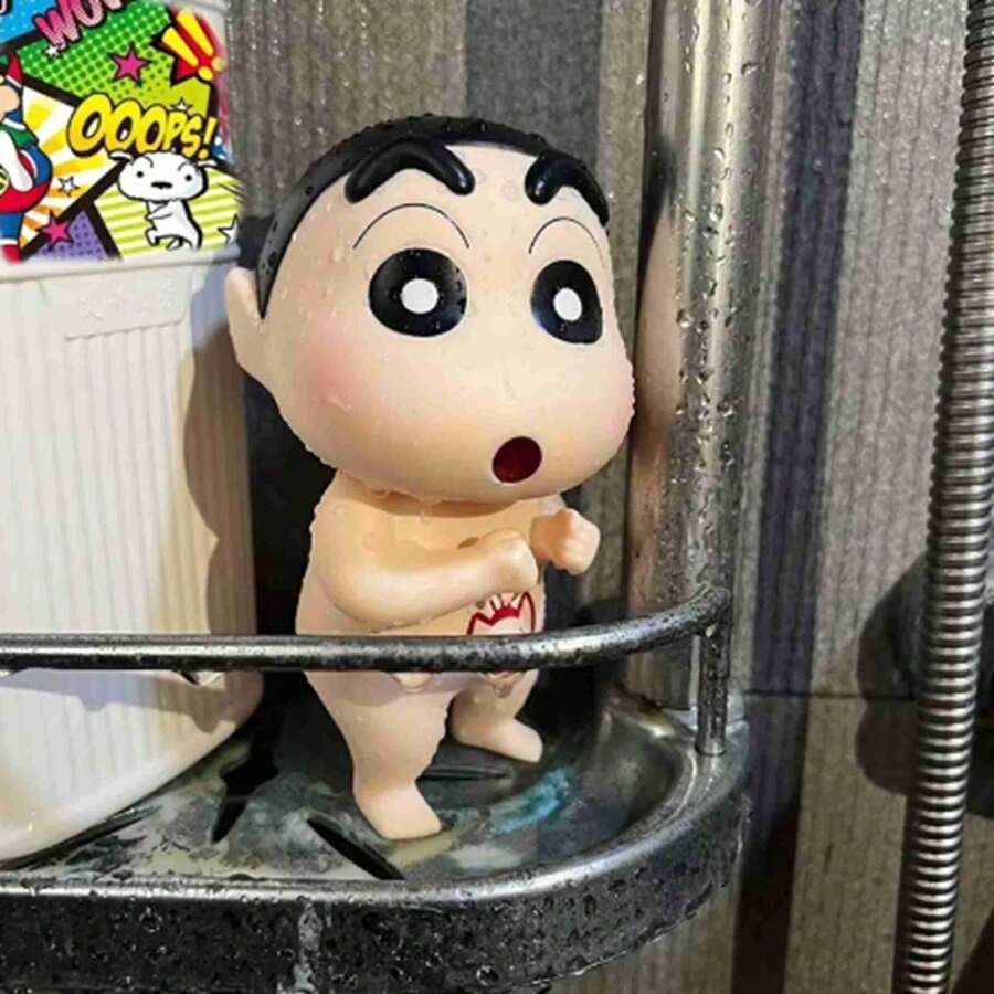 CRAYON SHINCHAN 1pc Anime Cute Bathing Elephant Crayon Shin-Chans ...