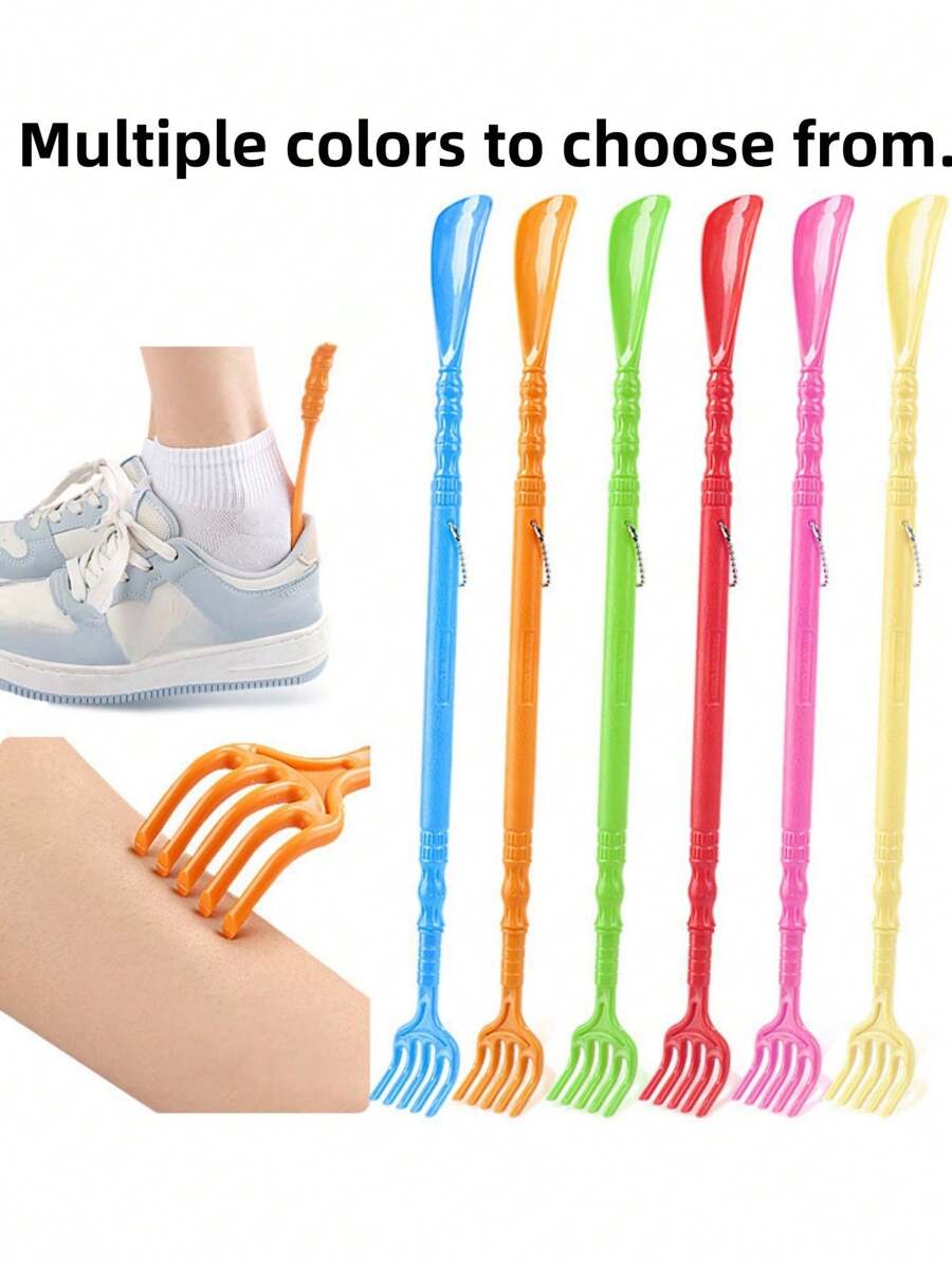 1/5pcs Colorful Shoe Horns, Multiple Colors, Comfortable Shoe Helper ...