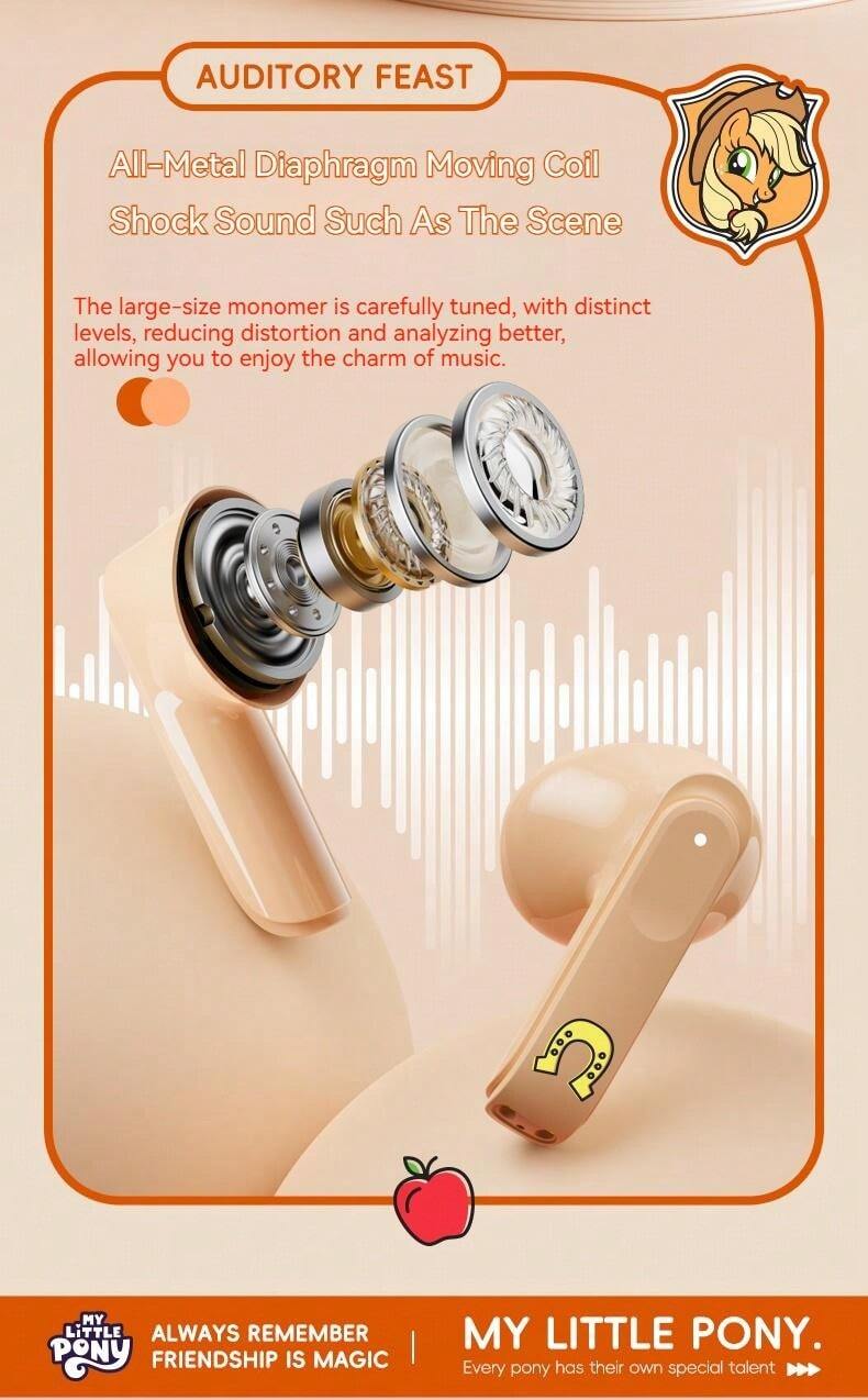 MY LITTLE PONY My Little Pony Academy Series True Wireless Semi-Ear ...