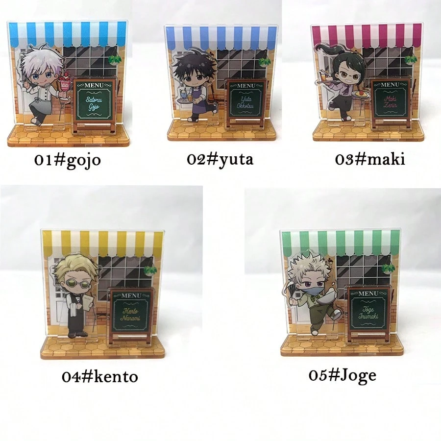 Jujutsu Kaisen 1pc Mini Standee, Anime Merchandise Desk Decor, Gojo ...