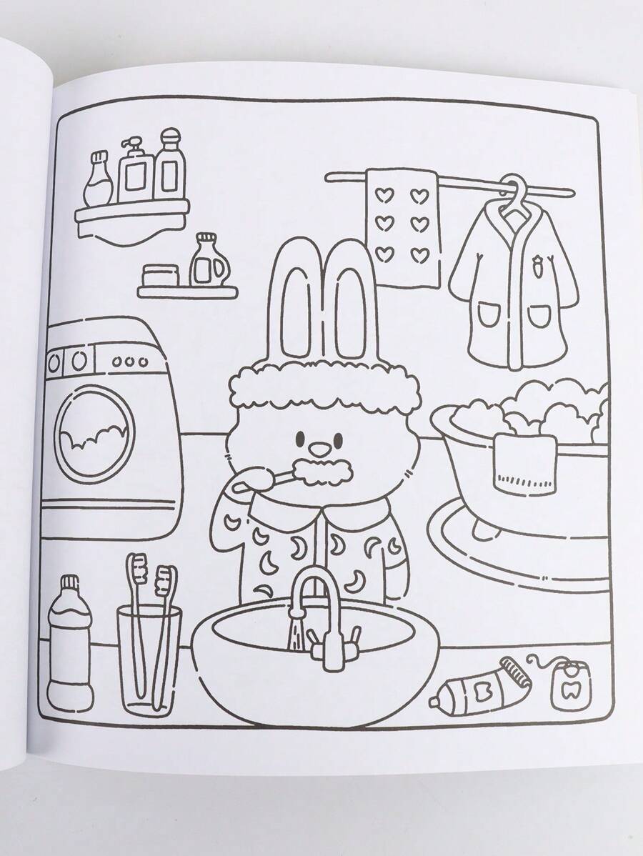 Cuddle Cuties: Coloring Book For Adults And Teens Featuring Animal ...