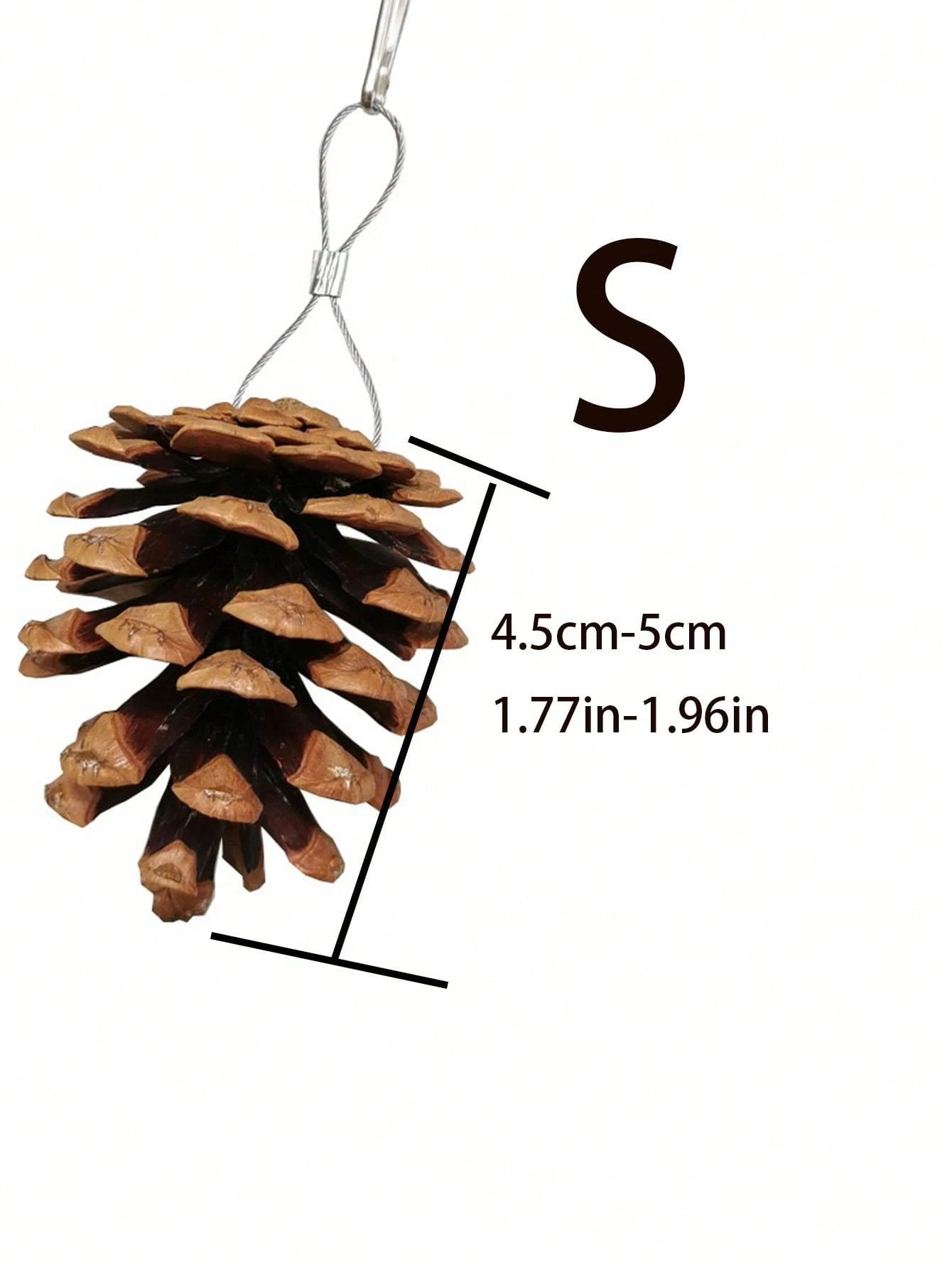 Parrot Chew Toys, Bird Cage Grinding Ball Pine Cone Playthings For ...