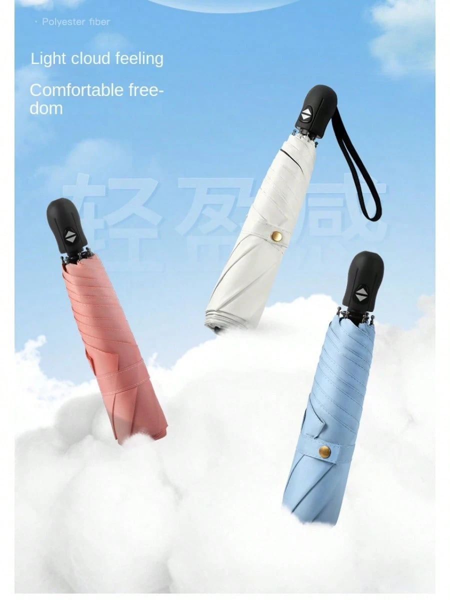 Ombrello pieghevole leggero, completamente automatico, portatile, per ...