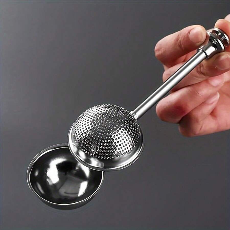 1pc Powdered Sugar Duster/Flour Duster Wand, Round Flour Sifter ...