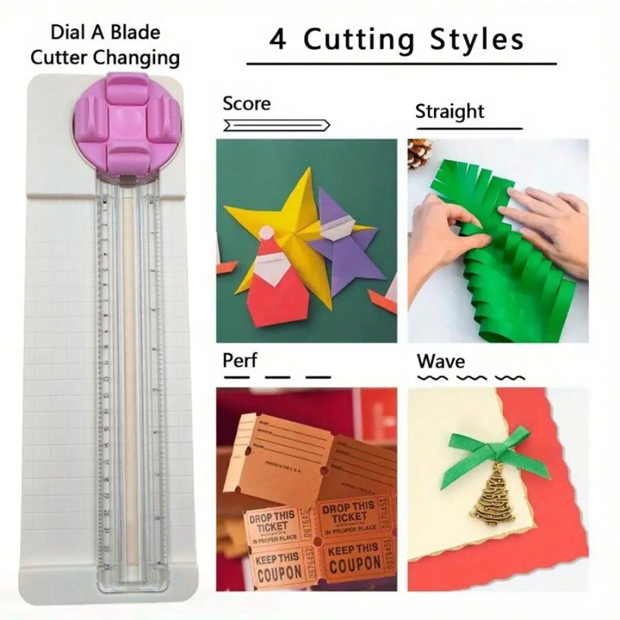 Multi-Function Paper Cutter Creasing Machine 360-Degree Rotary Paper ...