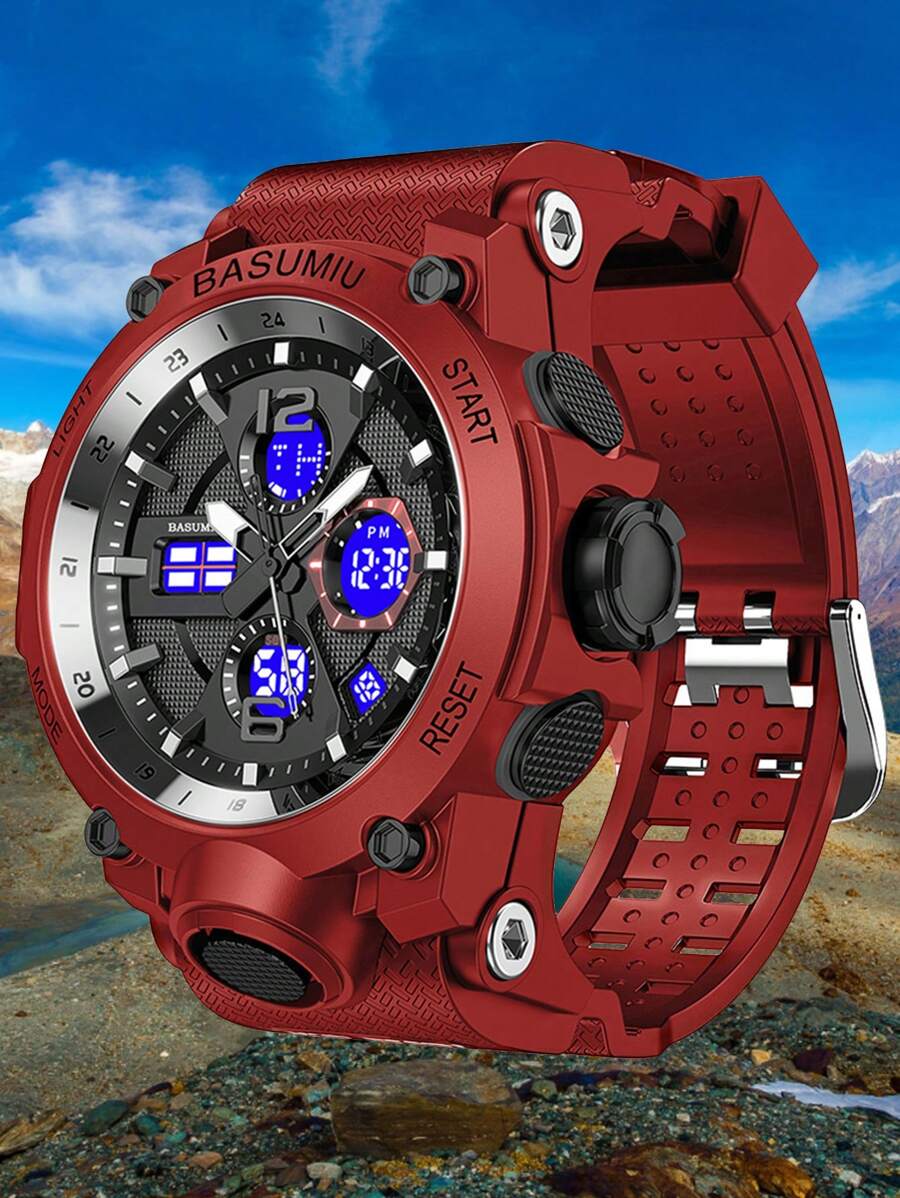 Mens Fashion Silicone Band Watches Casual Simple Watches For Men, The ...