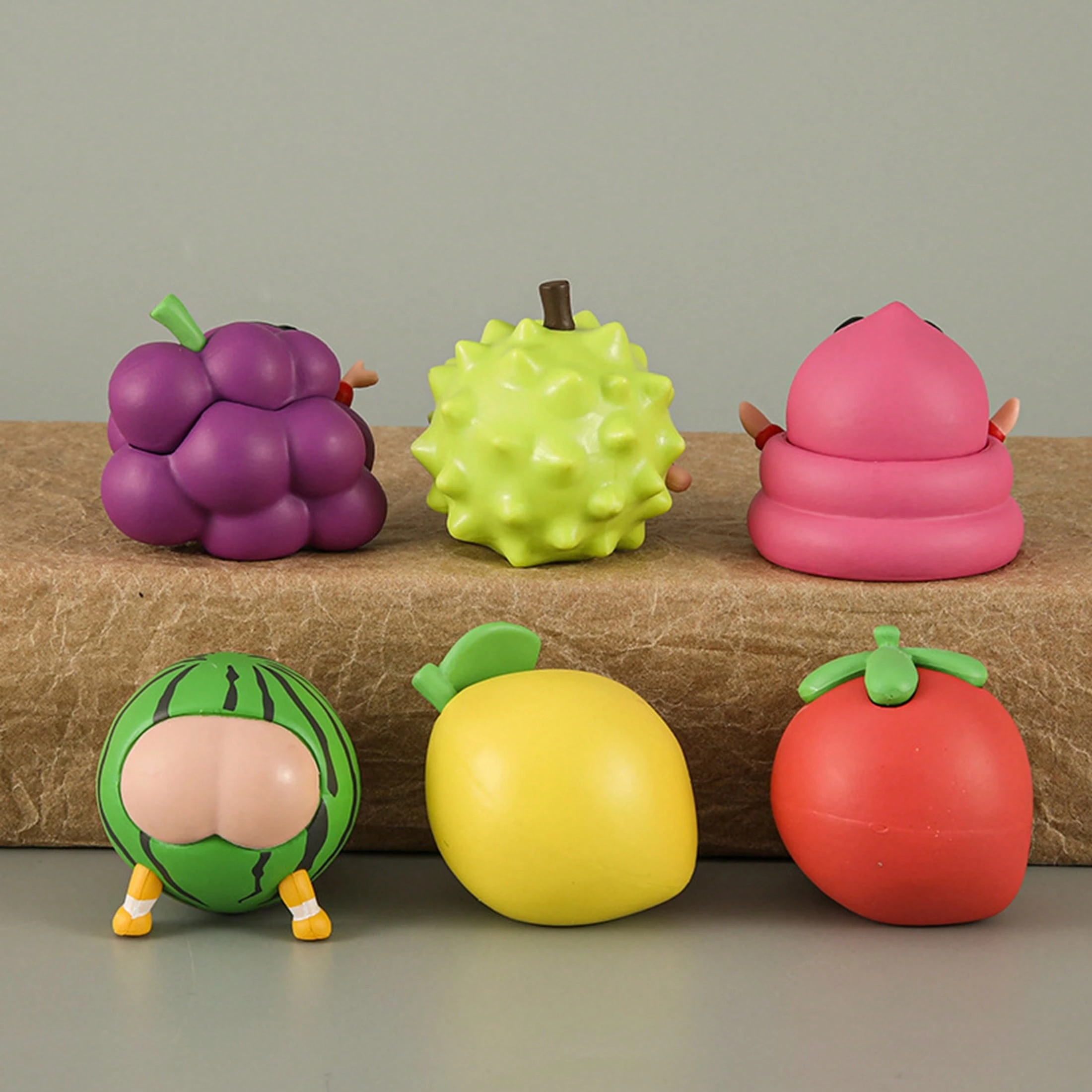 CRAYON SHINCHAN Crayon Shin Chan 6 Fruit Shin Chan Handmade Anime ...