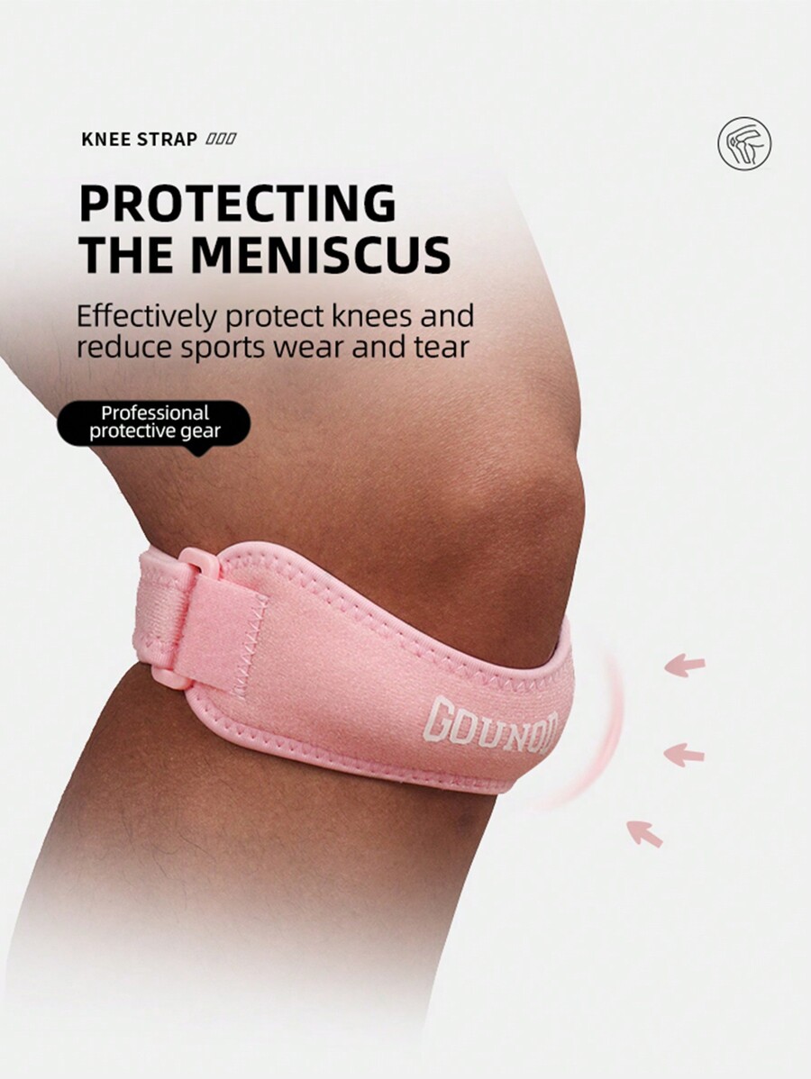 GOUNOD 1 Pack Knee Braces , Patella Knee Support Strap, Adjustable ...