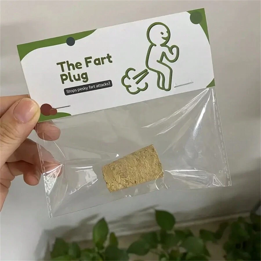 1 Funny Fart Plug - The Perfect Prank Gift, Ideal For Friends And ...