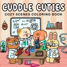 Cozy Friends: Coloring Book For Adults And Teens Featuring Super Cute ...