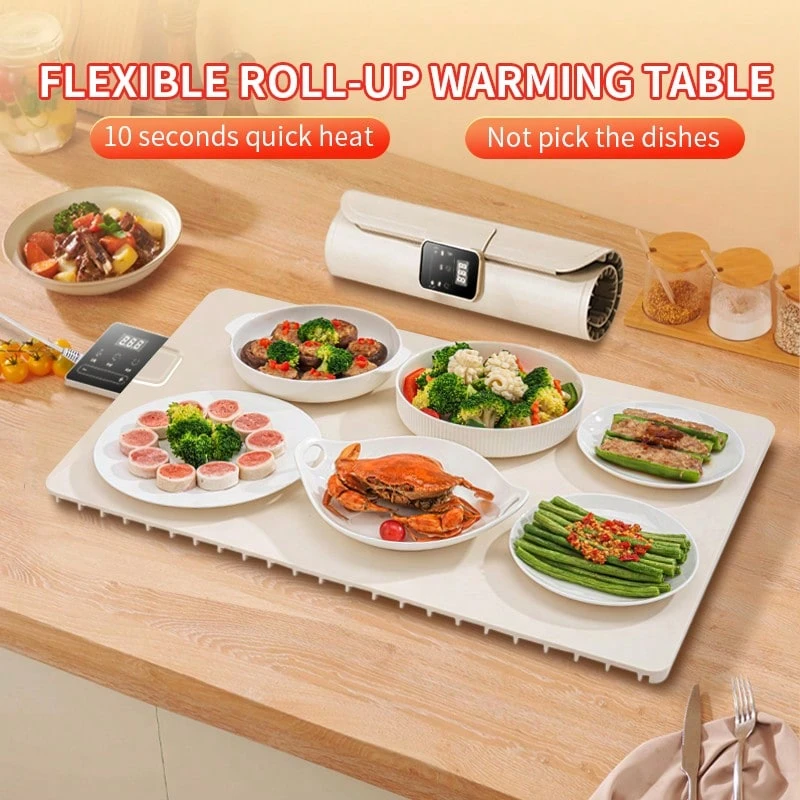 Home Electric Heated Warming Plate, With Fast Heating And Flexible ...