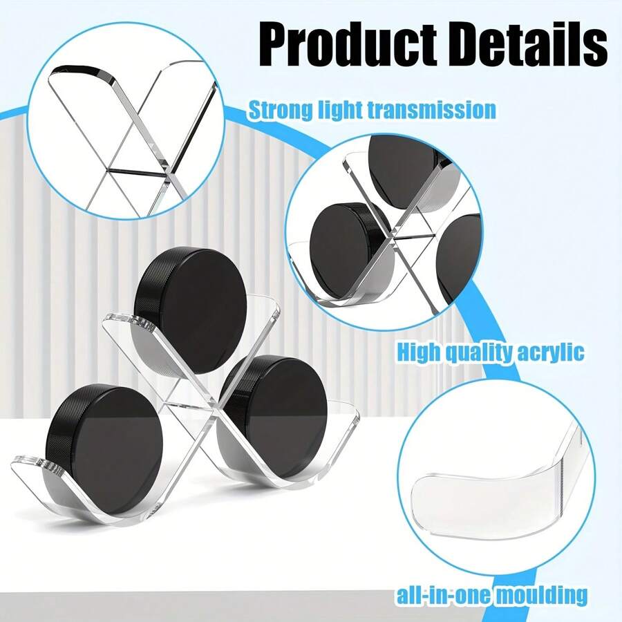 Premium Hockey Puck Display Case - Showcase Your Signed Pucks And ...