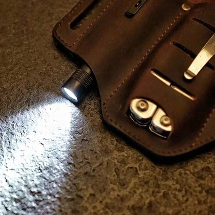 Leather Sheath For Leatherman Multitool Sheath EDC Pocket Organizer ...