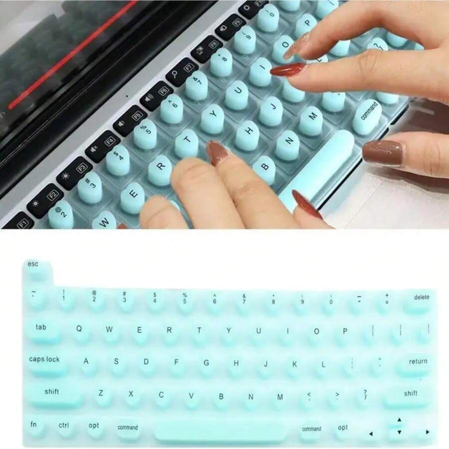 Silicone Keyboard Cover Is Suitable For Long Nails, Soft Nail Art ...
