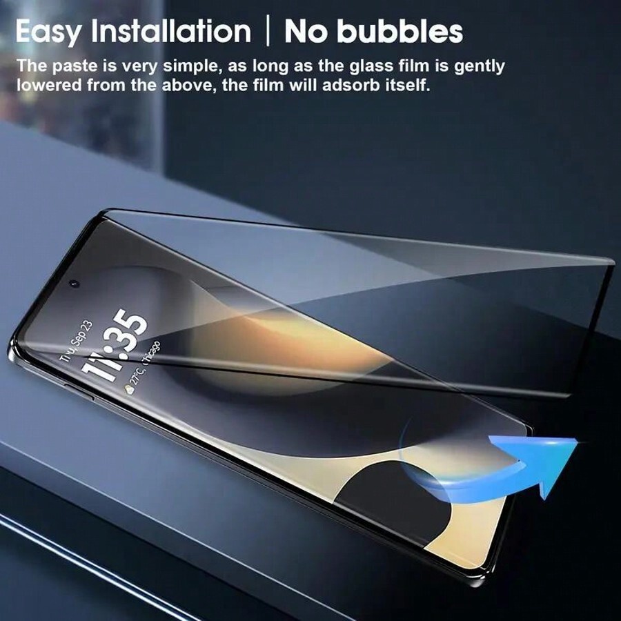 حماية شاشة زجاج مقسى منحنية 2 قطعة لأجهزة Edge 30 Ultra/Edge 30 Fusion/S30 Pro/X30 Pro/Edge ...