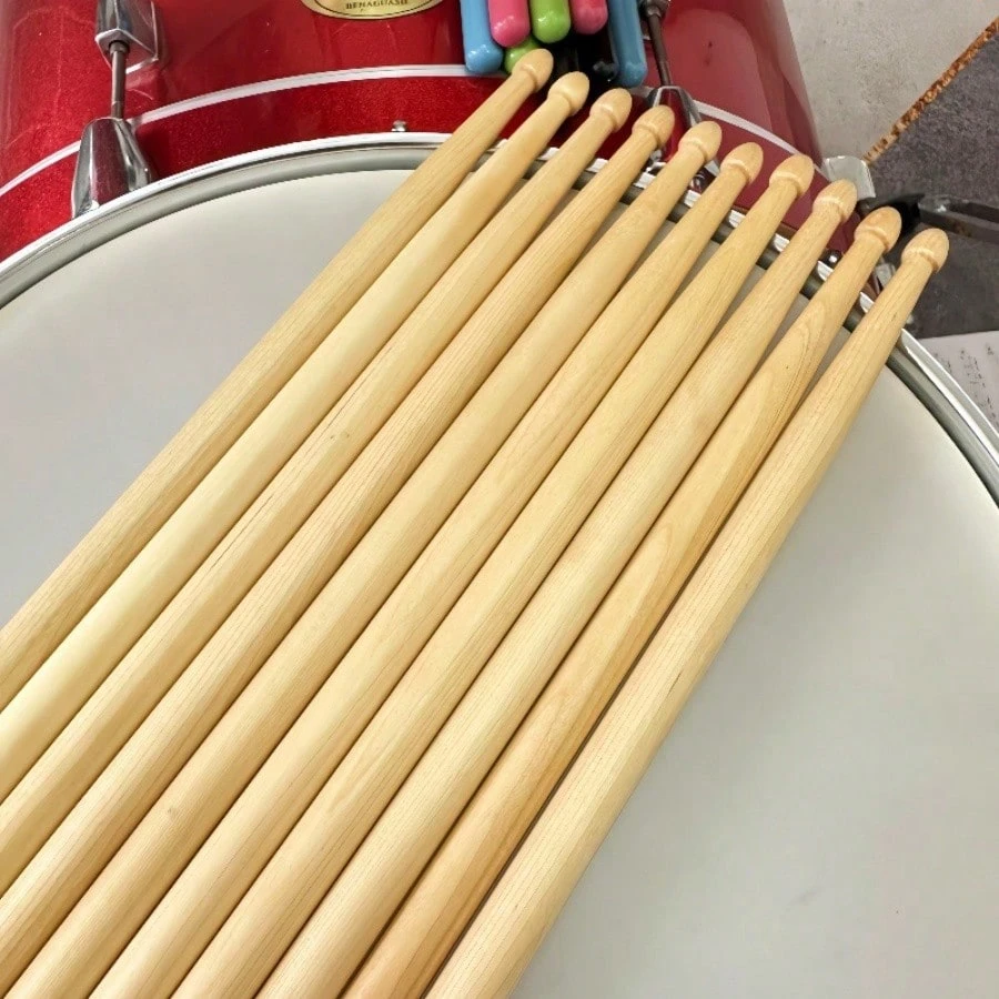 Maple Wood 5A Drumstick, Varnished Maple Suitable For Jazz, Light Music ...