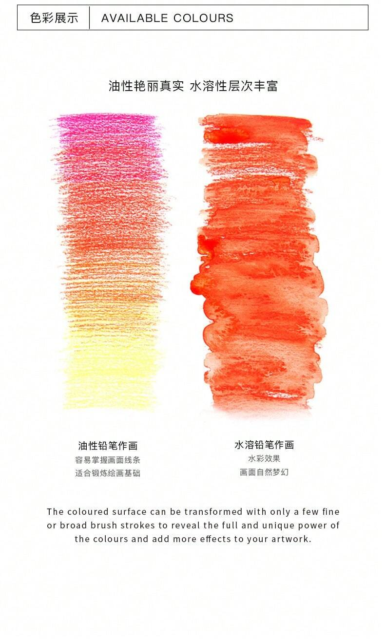 12/18/24/36/48/72 Colors Pencils , Soft Core Colouring Pencils Set For ...