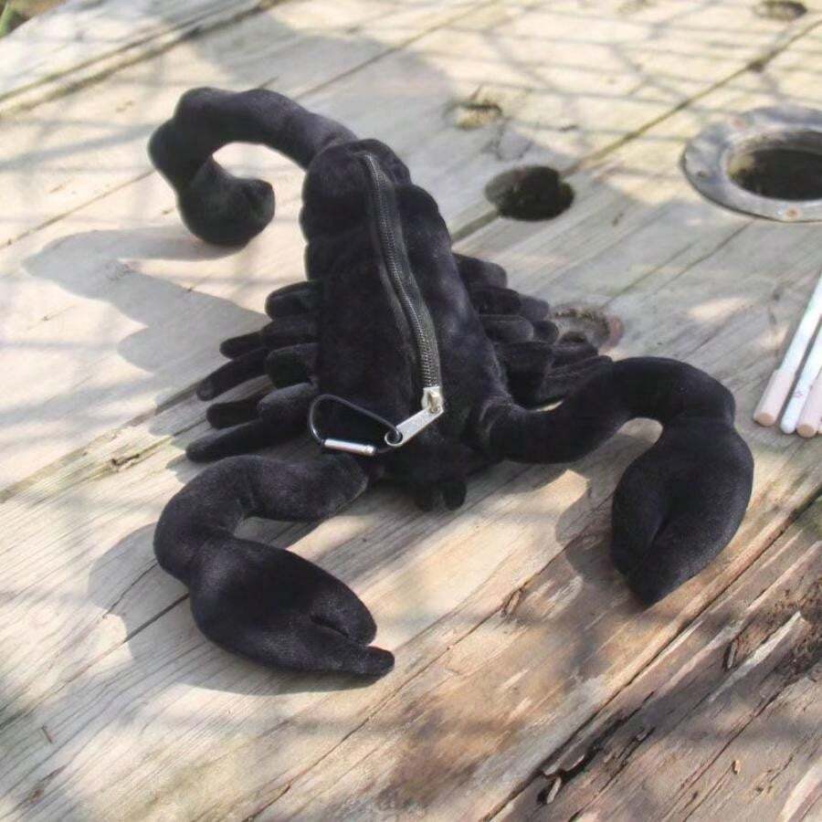 Realistic Scorpion Shaped Pencil Case, Funny Prank Doll, Creative ...