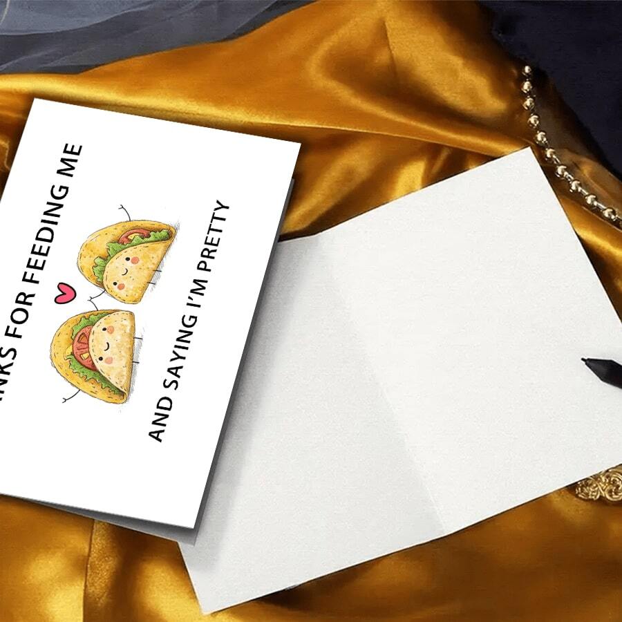 Charming Taco-Themed Greeting Cards For Couples - Perfect For ...