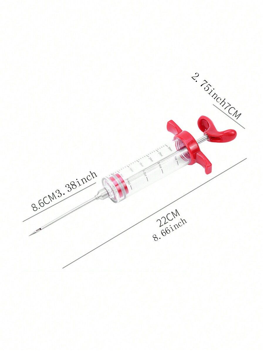 Marinating Syringe, 1 Piece Of Turkey Salting Syringe, Suitable For ...
