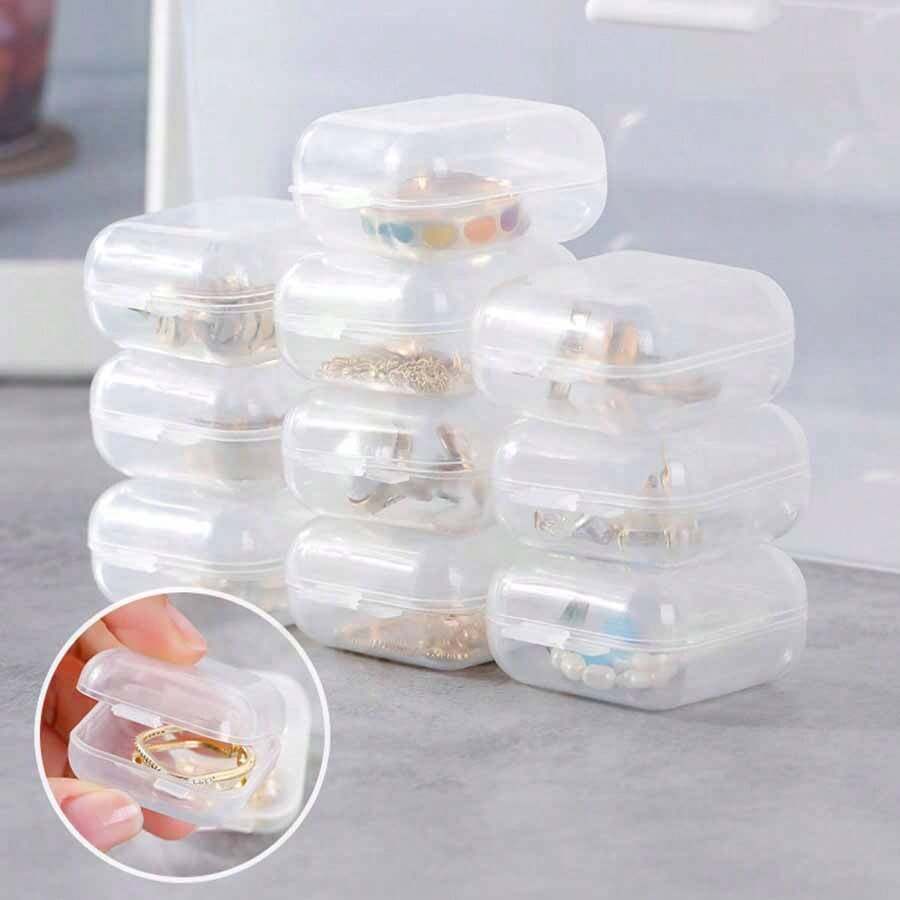 PVC Oxidation Resistant Transparent Plastic Storage Box, Portable Dust ...