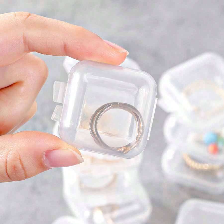 PVC Oxidation Resistant Transparent Plastic Storage Box, Portable Dust ...