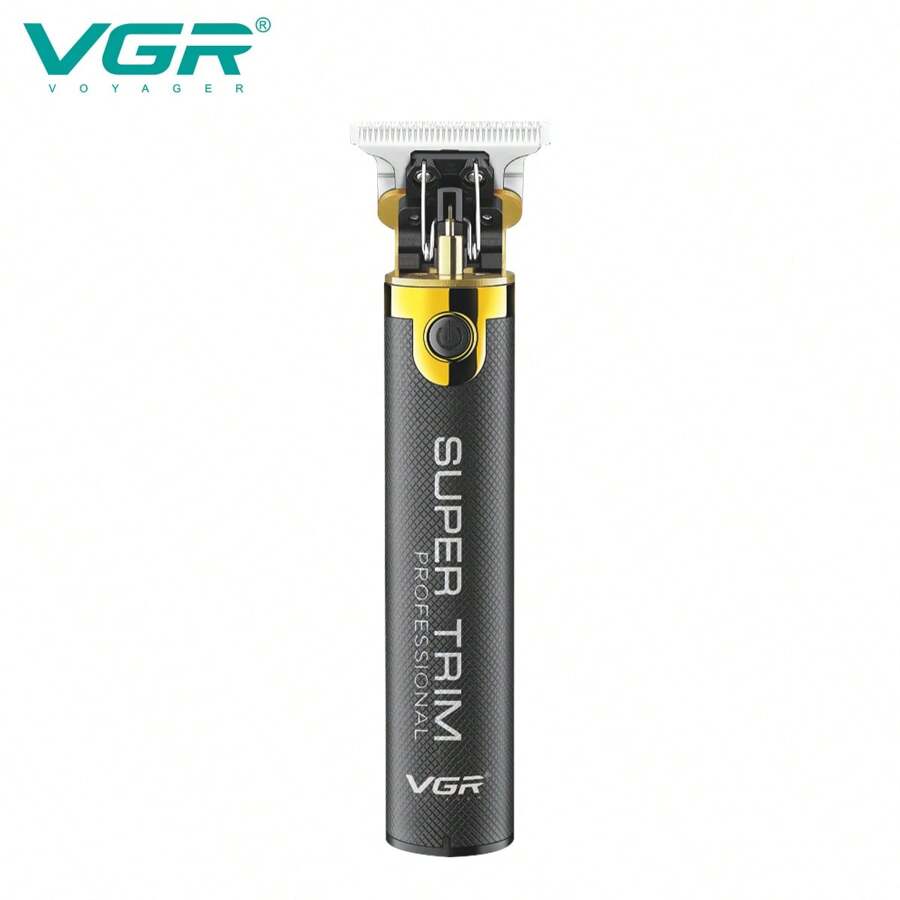 VGR VGR Hair Clipper Professional Electric Metal Hair Clipper Portable Cordless Hair Trimmer ...