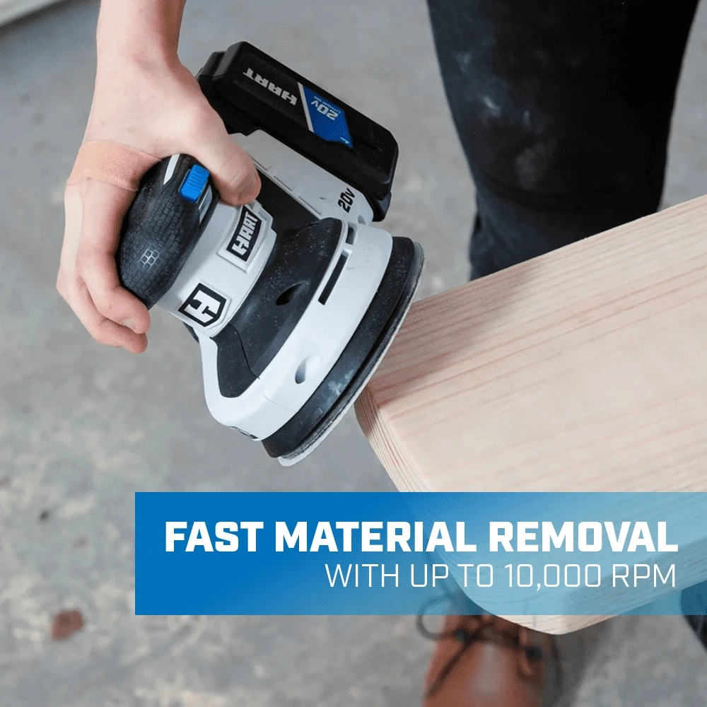 HART 20-Volt Cordless 6-Tool Combo Kit (1) 4.0Ah (1) 1.5Ah Lithium-Ion ...