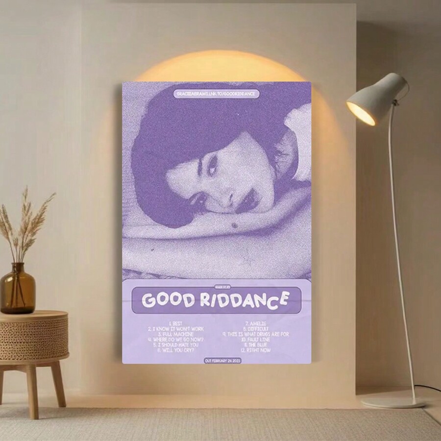 Vintage Style Good Riddance Album Illustration Canvas Poster, Music ...