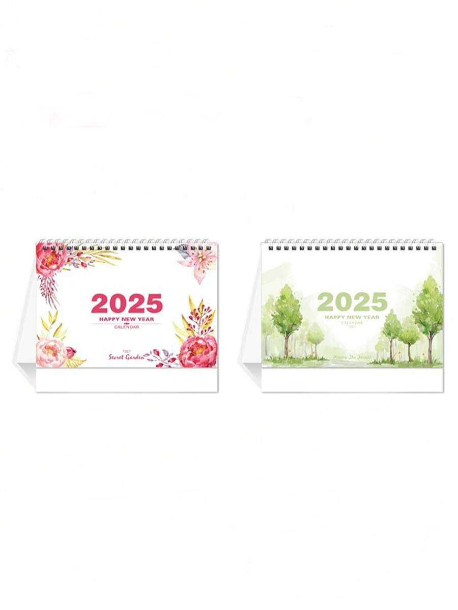 1pc Minimalist Desktop Calendar, 2025 Calendar, Flippable Calendar ...
